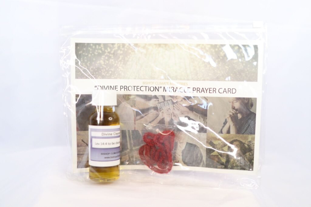 Spiritual Divine Cleansing Protection Kit (Oil, Yarn & Prayer Card ...